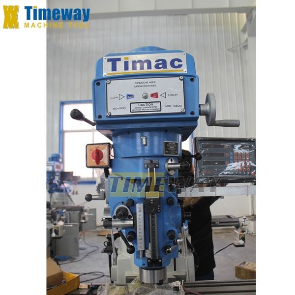 Quality High Productivity Vertical Milling Machine with Adjustable Spindle-Table for sale