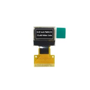 Quality 0.42'' 72x40 Monochrome OLED Display SSD1315 16 Pin 4 Wire SPI I2C White for sale
