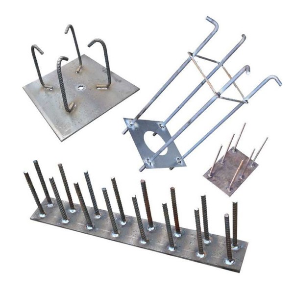 Quality Robust Embedded Plate / Embedded Parts Strong Load Bearing Corrosion Resistant for sale