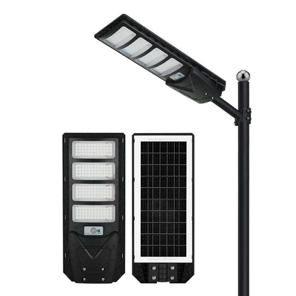 Quality Outdoor IP65 Waterproof 150w 200w Integrated All in One Led Solar Street Light for sale