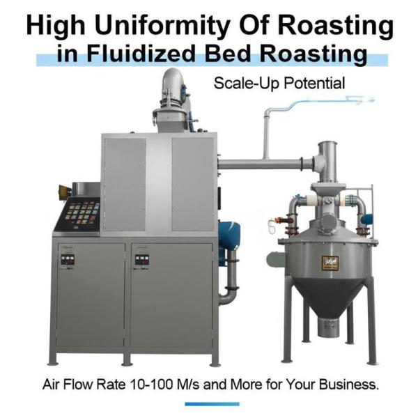 Quality High Automation Fluidized Bed Roaster with Energy Efficiency and Low Environment for sale