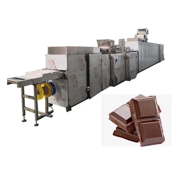 Quality 100kg/H Two Nuts Depositors Chocolate Moulding Machine for sale