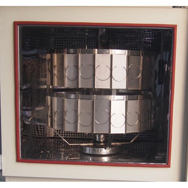 Quality ASTM G155 Sun Test Equipment Environmental Test Chamber Automatic Water Spraying for sale