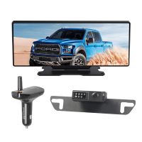 Quality Waterproof IP69K 1080P hD rear view mirror camera 12 Inch Screen for sale