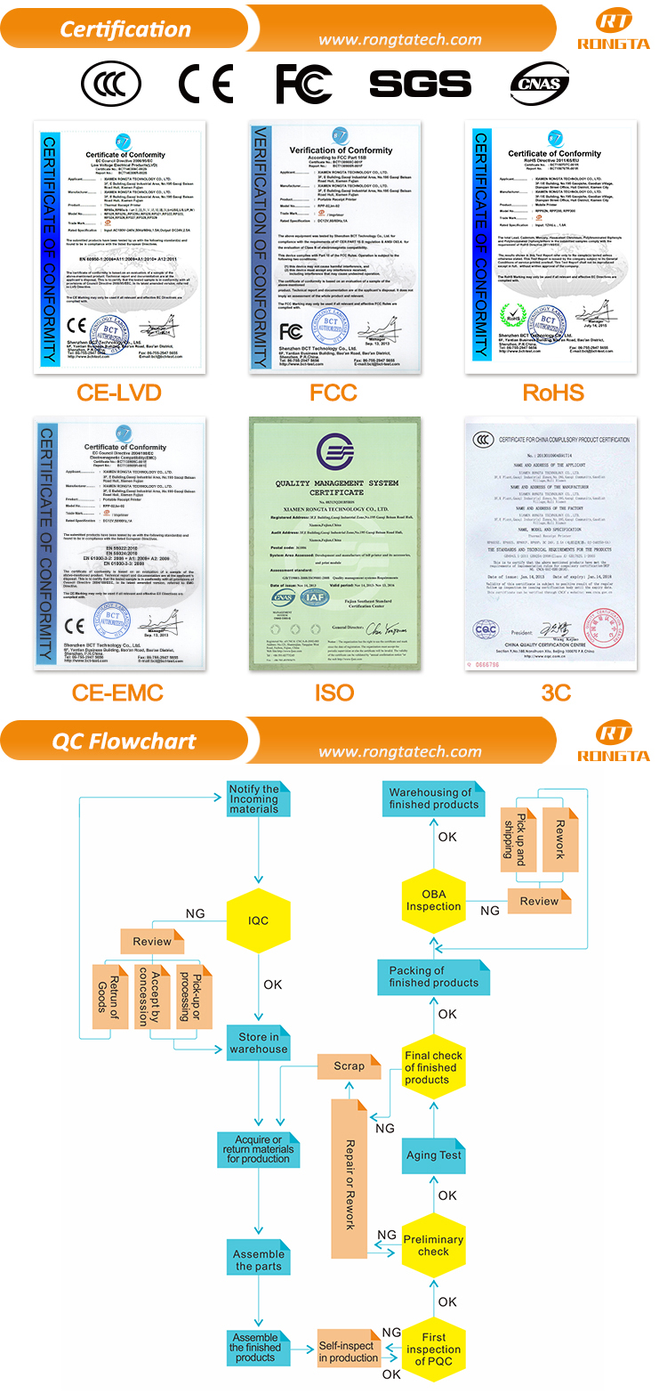 58mm Kiosk Thermal Printer Kiosk Receipt Printer PM201