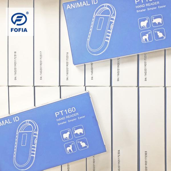 Quality 134.2khz Animal RFID Microchip Scanner Handheld With Lithium Battery for sale