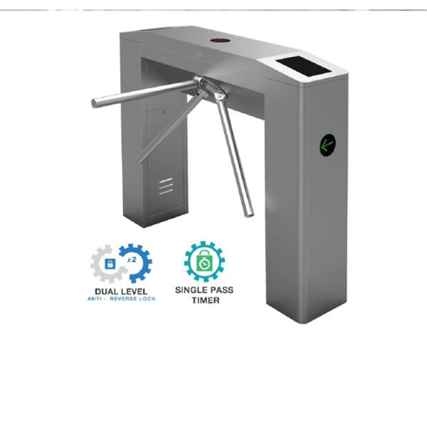 Quality 304 Stainless Steel Digital Tripod Turnstile Pedestrian Access Control System for sale