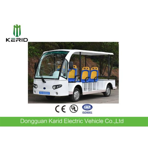 Quality ADA Accessible Electric Sightseeing Car / Utility Cart With 4 Bus Seats Low Speed for sale