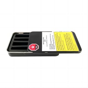 Quality Convenient Prerolls Cigarette Metal Tin Made of Tinplate for Durable and Stylish for sale