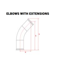 Quality Custom Casting Elbow Waterproof Elbow Cast With Extension for sale