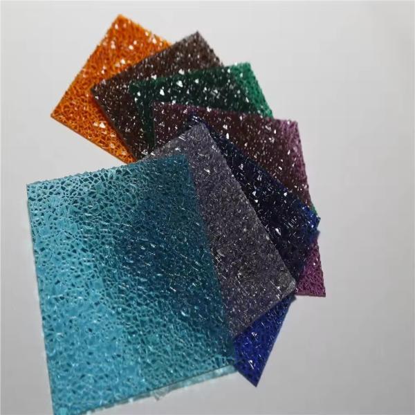 Quality 6mm 8mm 10mm UV Decorated PC Poly Carbonate Sheet Crystal Solid Polycarbonate Roofing Sheets for sale