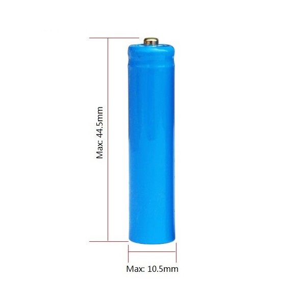 Quality 320mAh 3.7V AAA Size 10440 Lithium Ion Rechargeable Battery for Toothbrush for sale