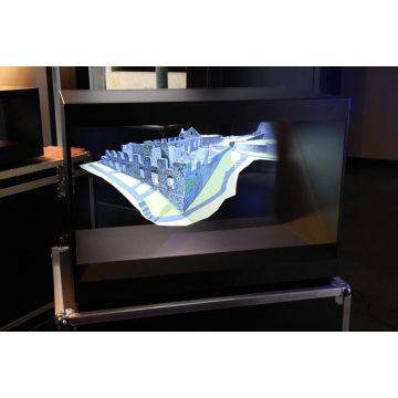 Quality 3D hologram cube projection platform 32" , 3D Holographic Projection System for sale