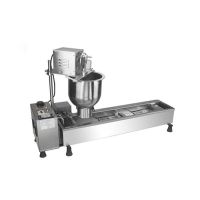 Quality Snack Shop Stainless Steel Automatic Mini Donut Machine for sale