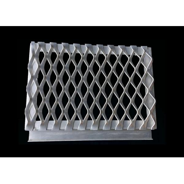 Quality Building Expanded Metal Mesh Facades, 1200X2400MM Frame Aluminum Curtain Walls for sale