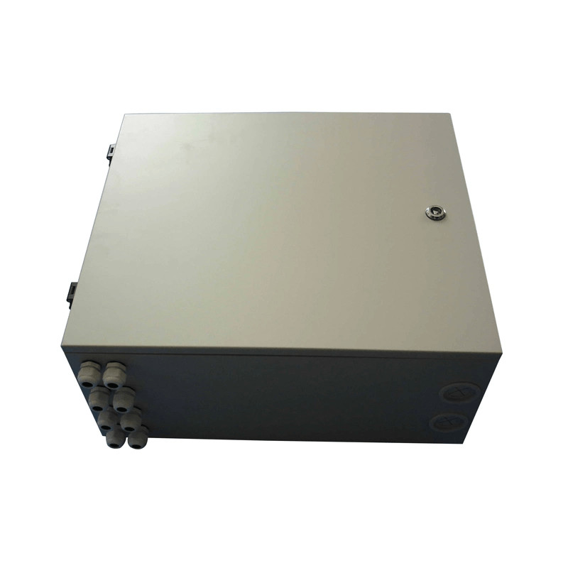 Quality Grey Fiber Optic Enclosure Outdoor LC ODF Fiber Distribution Terminal 96 Core for sale