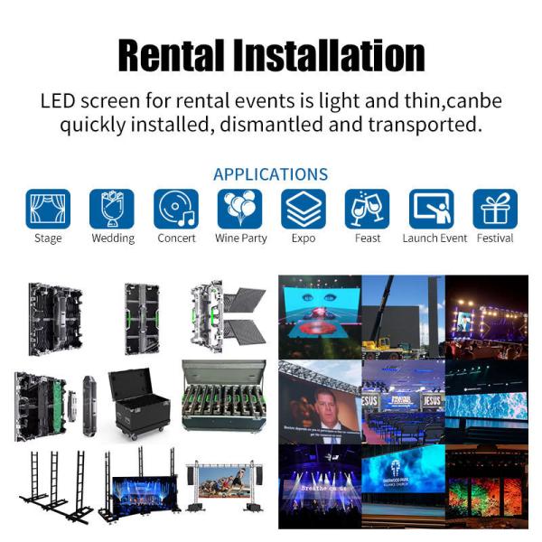 Quality Indoor led display screen factory price P1.25 to P4 all series led panel/led for sale
