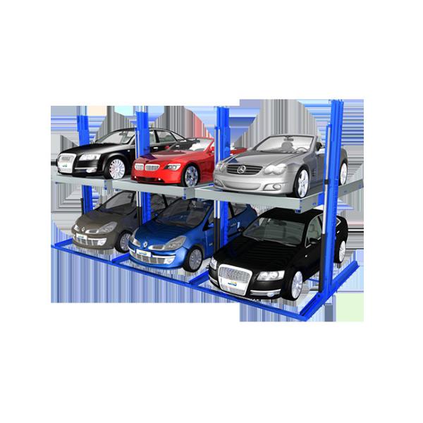 Quality Two Post Commercial Parking Lifts PJS Two Level Car Parking System for sale