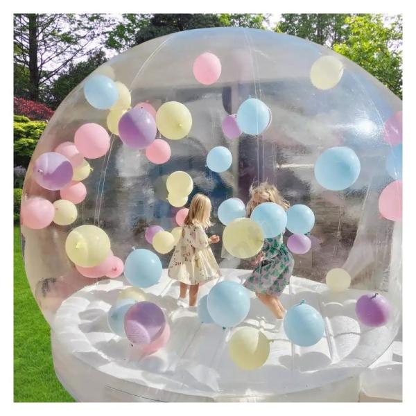 Quality Outdoor Entertainment Customized Bubble Inflatable Balloon House for Party Glamping for sale