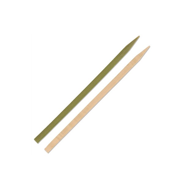 Quality 15cm Bamboo Paddle Picks Skewers for BBQ 100packs for sale