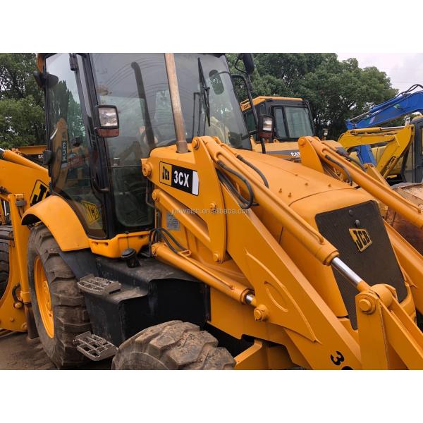 Quality Second Hand JCB 3CX 4CX 4X4 Backhoe Loader with CHAOSHUN Hydraulic Cylinder for sale