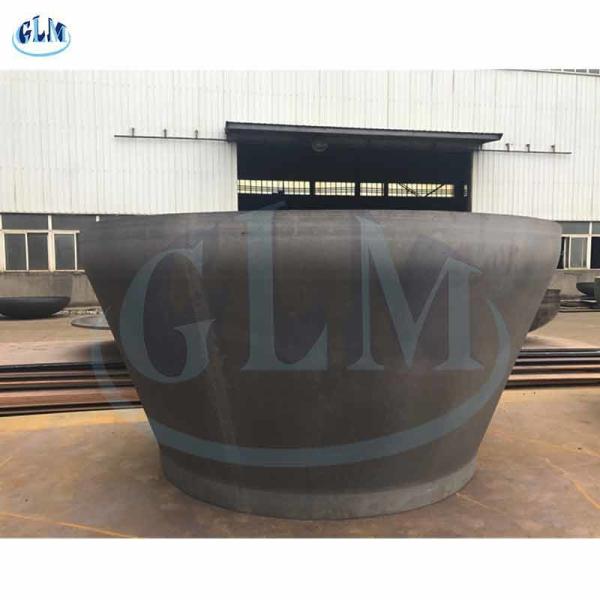 Quality 3000MM PED Cone Head Asme Ellipsoidal Head Dimensions Dish Ends For Pressure Vessel for sale