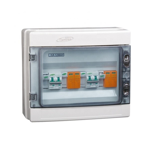 Quality Solar System 4 In 2 Out SHLX-PV DC Combiner Box for sale