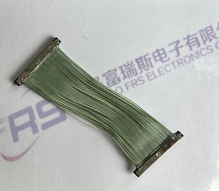 Quality Awg42 50 Pin LVDS Cable Micro Coax 0.4mm Harness Assembly for sale