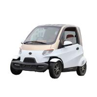 China Plastic Body Electric Four Wheeler Car With 2 Passenger 2500W factory