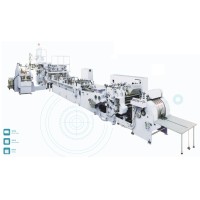 Quality 34kw 70bags/Min Bottom Bag Window Box Patching Machine for sale