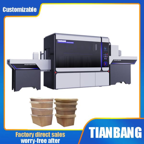 Quality New Style Rectangular Paper Bowl Machine for sale