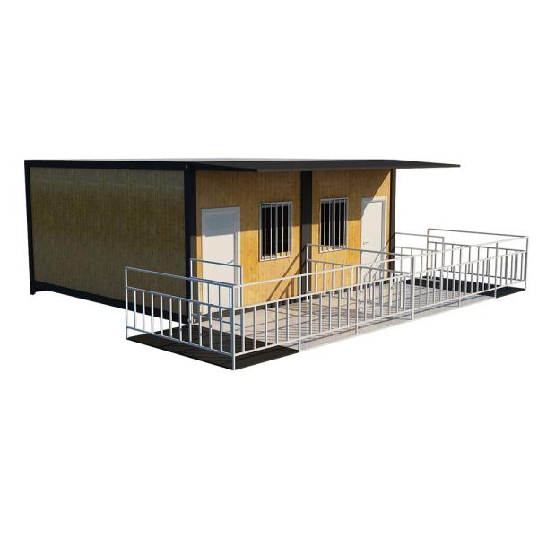 Quality Light Steel 20ft Flat Pack Container House 2 Bed for sale