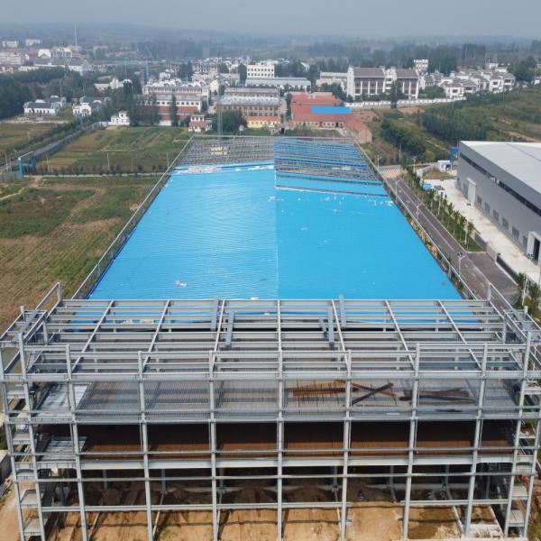 Quality Multi-Floor Steel Frame Office Building Prefab Structure Q235B Q355B for sale