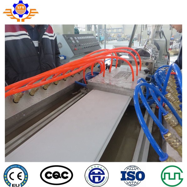 Quality 320Kg/H Plastic Trunk PVC Wall Panel Extrusion Line  Plastic Profile Machinery for sale