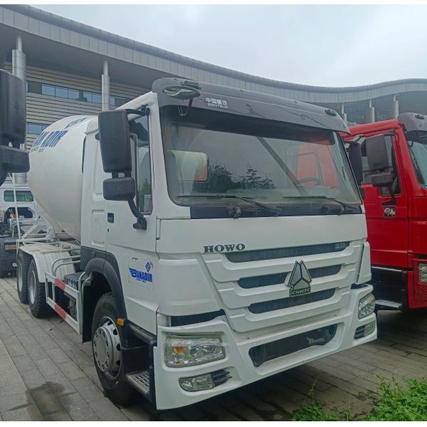 Quality 12m3 HOWO Cement Mixer Truck with Sinotruk Chassis and Hydraulic Steering 6 Months for sale