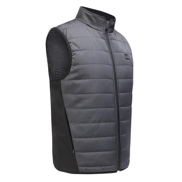 Quality USB 5V Battery Powered Vest Polyester Sleeveless Electric Heated Waistcoat for sale