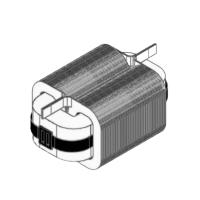 Quality High Frequency Power Coils Ikp-Elec Flat Wire Inductor Choke Coil for sale