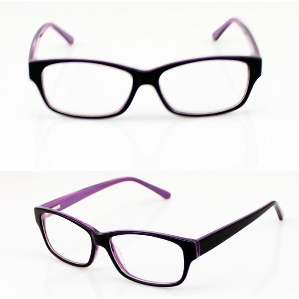 Quality Pink Custom Acetate Optical Frame, Fashion Acetate Optical Eyewear Frames for sale