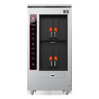 Quality Commercial Electric Fish Grill Machine Double-Layer 4 Compartments for sale