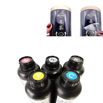 Quality 1L Capacity Flexible LED-UV Ink for Silicone PVC and Leather  UV Ink for Epson printer for sale