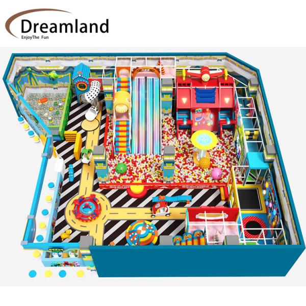 Quality Easy Installation Soft Playground Equipment Customized For 2-12 Years Old for sale