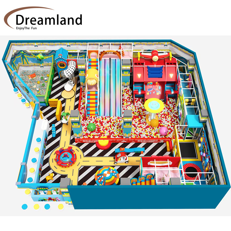 Customized soft play equipment installation