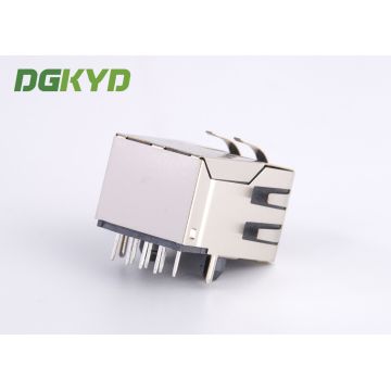 Quality 100Mb 8P8C RJ45 Female Network Connector RoHS REACH COMPLIANT for sale