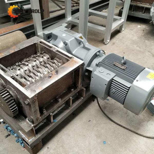 Quality 5.5kW Power Coconut Shredder for 's Sustainable Used Tire and Plastic Disposal for sale