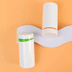Quality White Vitamin Pill Bottle Funnel Design Pet Plastic Packaging for sale
