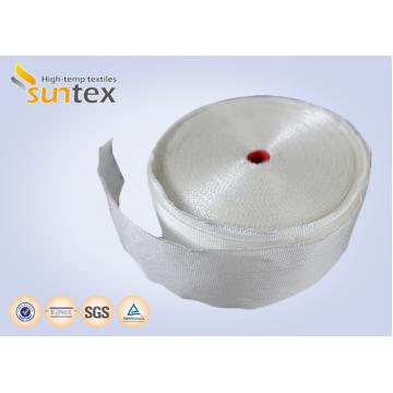 Quality Flame Retardant 550C Resistance Fiberglass Cloth Tape Heat Protection Woven for sale