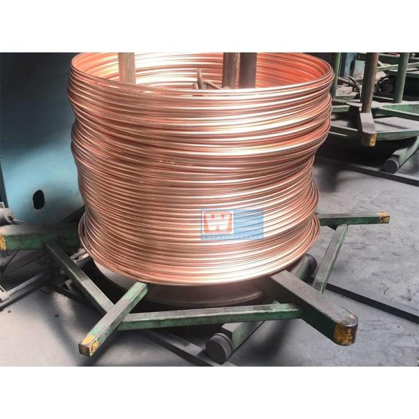 Quality Cathode Copper Rod Casting Machine , 20 Heads Copper Rod Making Equipment for sale
