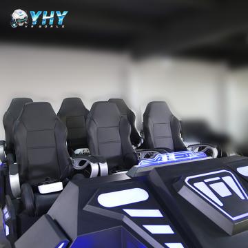 Quality 6 Players VR Arcade Simulator Immersive Vibration VR 9D Game Machine for sale