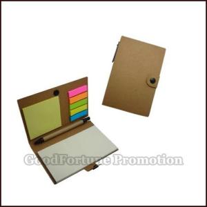 Quality Kraft Paper Construction Memo Pad Pen Gift Logo Memo Pad for sale
