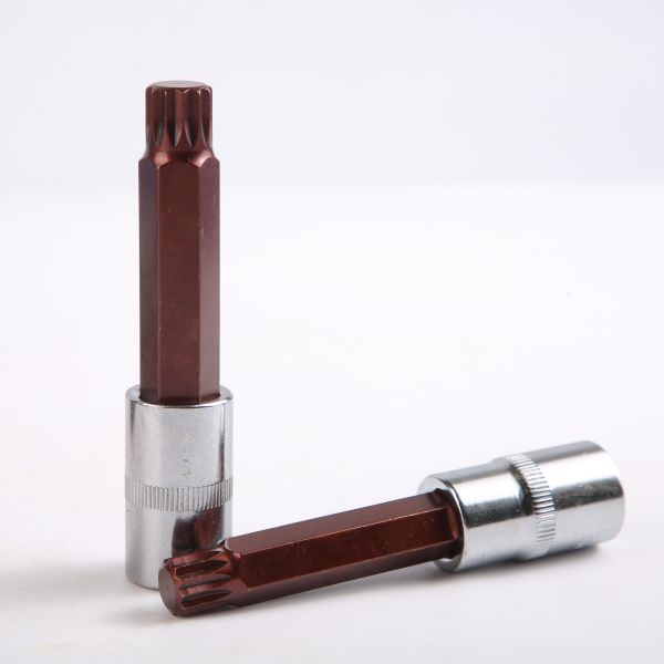 Quality 55MM To 200MM Bit Socket Set With Bright Color S2 Material for sale